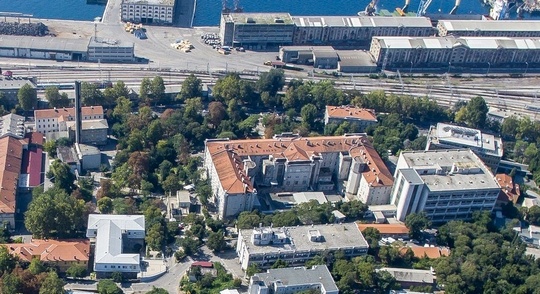 KBC Rijeka iz zraka – Grad Rijeka