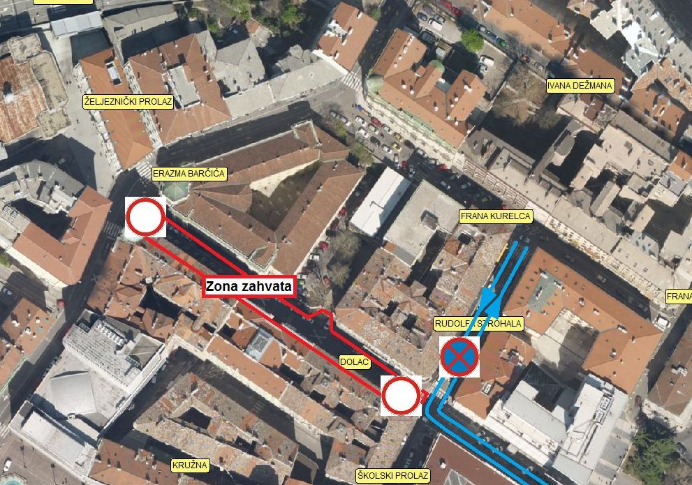 Uređenje Ulice Dolac – Grad Rijeka
