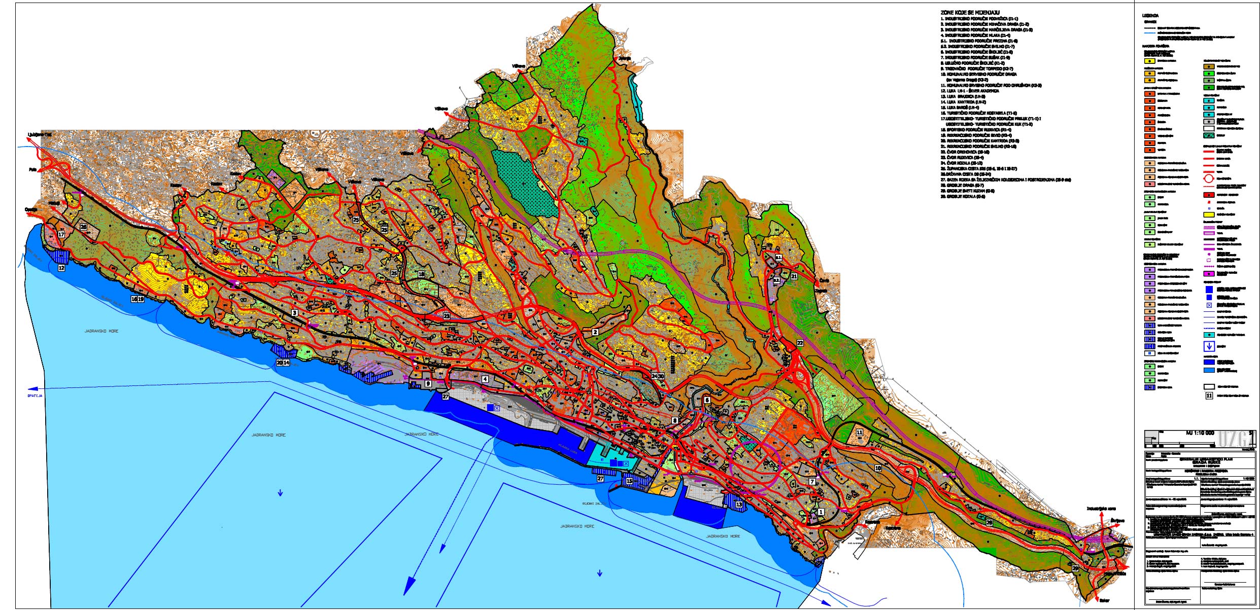 Generalni urbanistički plan grada Rijeke - Tijek izrade V. Izmjena i ...