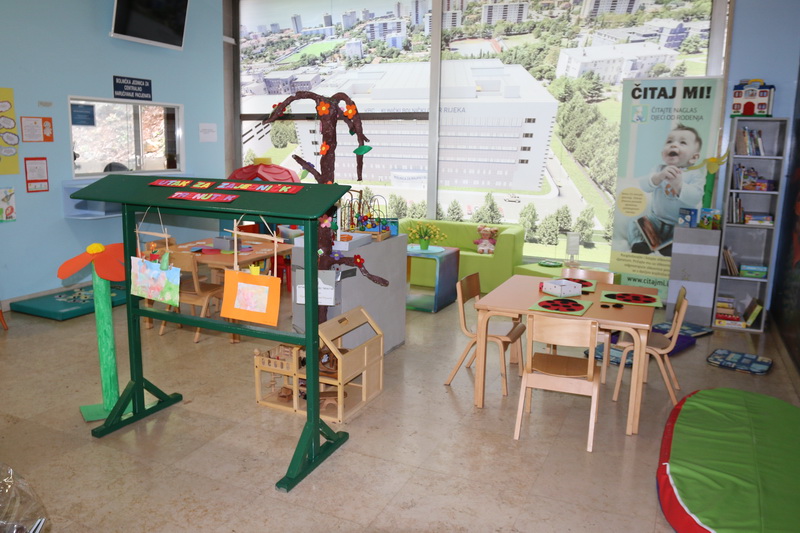 U Dječjoj bolnici Kantrida otvorena igraonica za djecu i roditelje ...