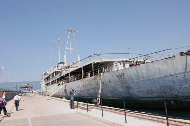 Brod Galeb privezan u riječkoj luci – Grad Rijeka
