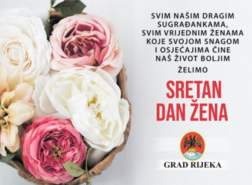 Čestitamo Dan žena – Grad Rijeka