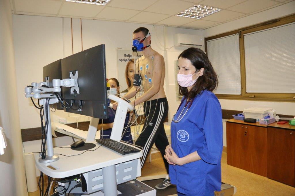BINA-Istra KBC-u Rijeka donirala novi uređaj za ergospirometriju – Grad Rijeka