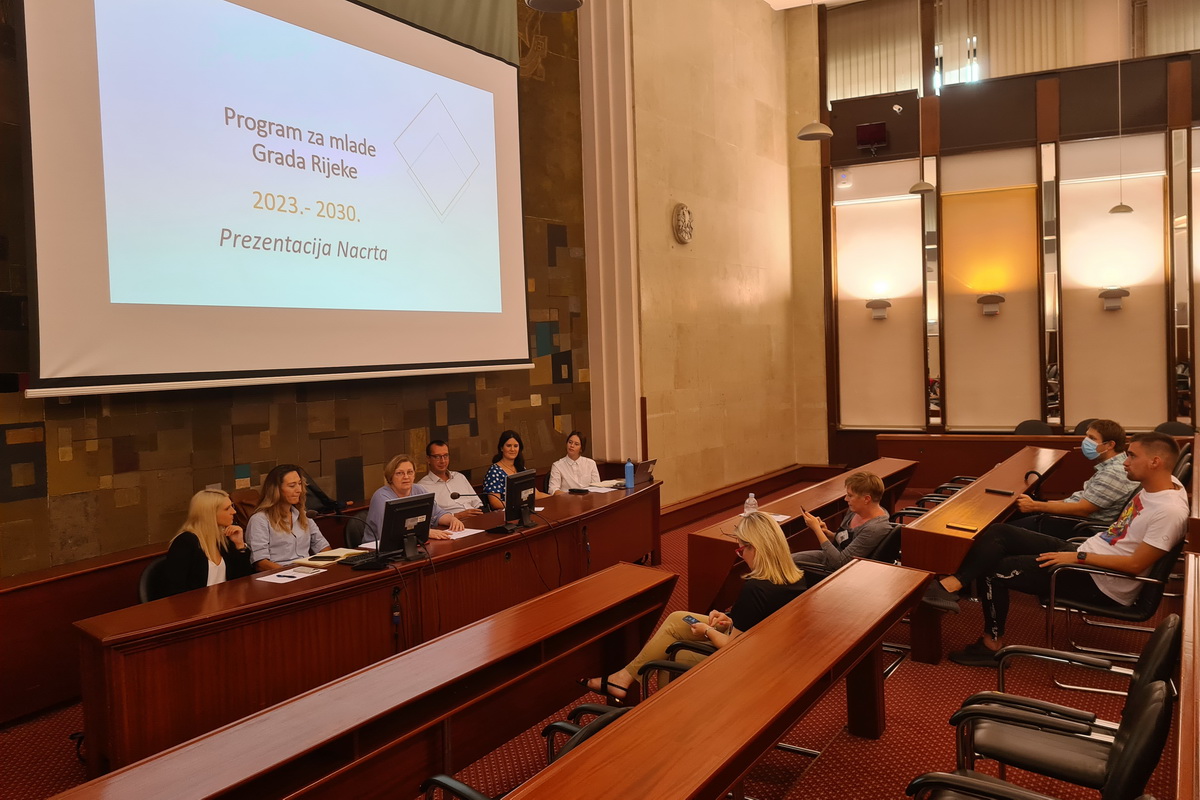 Nacrt Programa za mlade Grada Rijeke 2023.-2030. predstavljen članovima ...