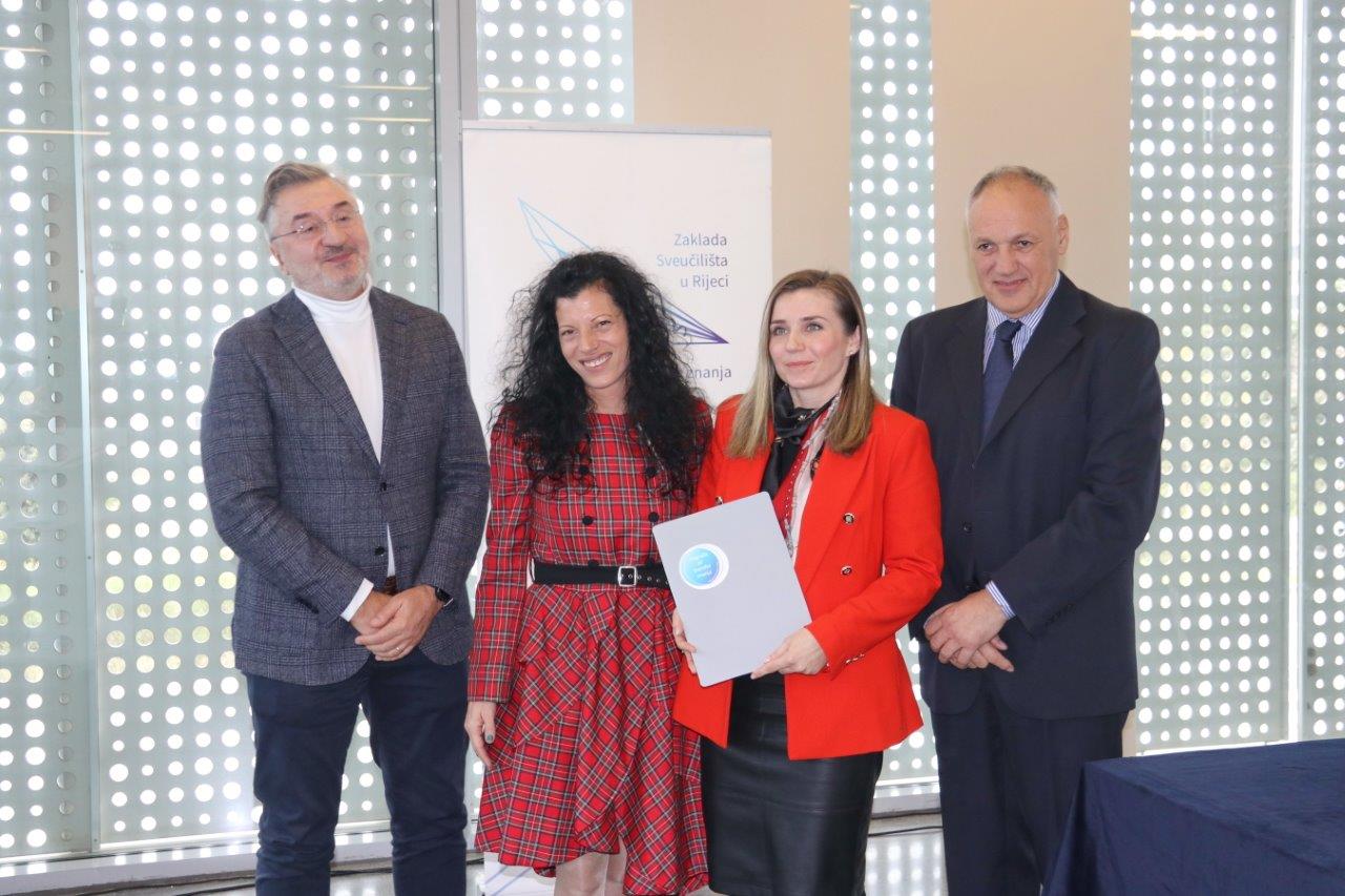 Dodijeljene Nagrade Zaklade Sveučilišta u Rijeci za 2021. godinu – Grad Rijeka