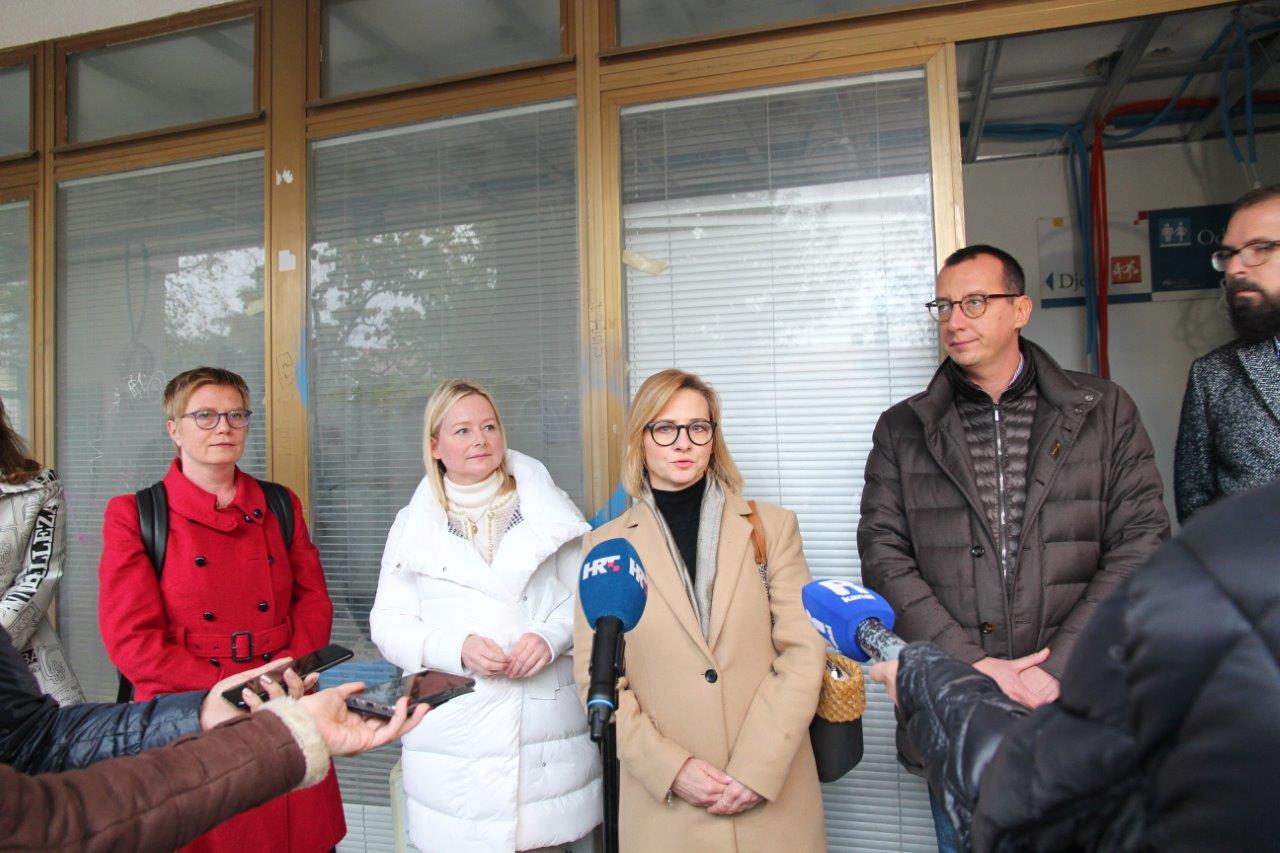 Obilazak radova u novom prostoru Područnog odjela Centra za odgoj i ...