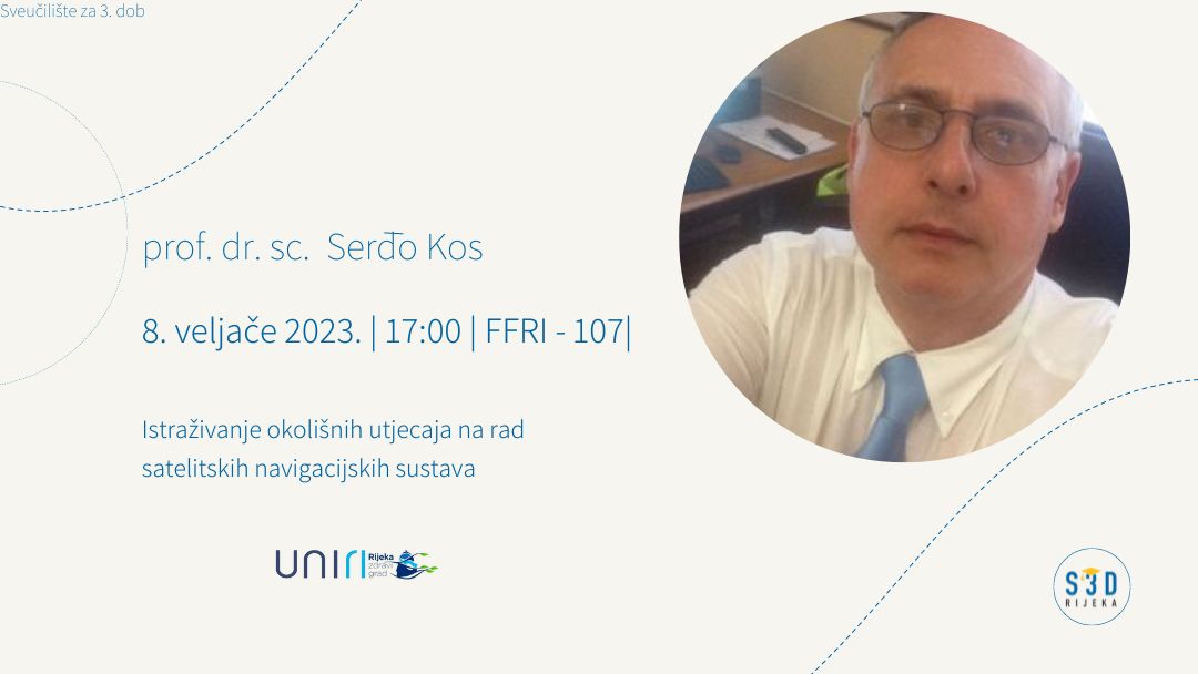 Sveučilište za 3. dob – predavanje „Istraživanje okolišnih utjecaja na rad satelitskih ...