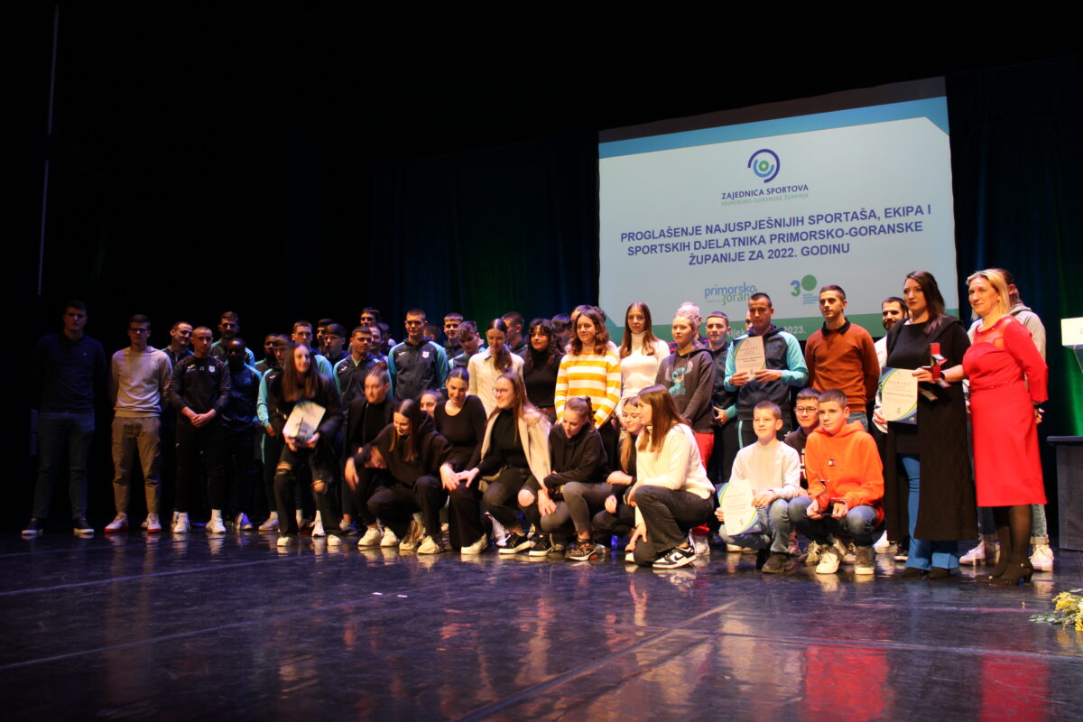 Proglašeni najuspješniji sportaši i sportskih djelatnici PGŽ-a u 2022 ...