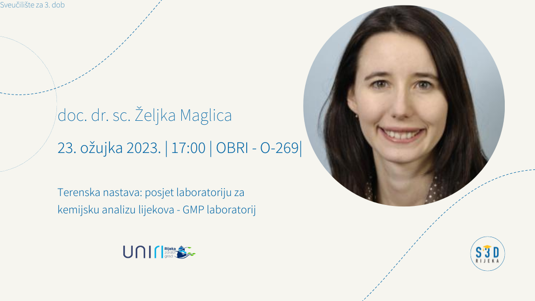 Sveučilište za 3. dob – posjet laboratoriju za kemijsku analizu lijekova – Grad Rijeka
