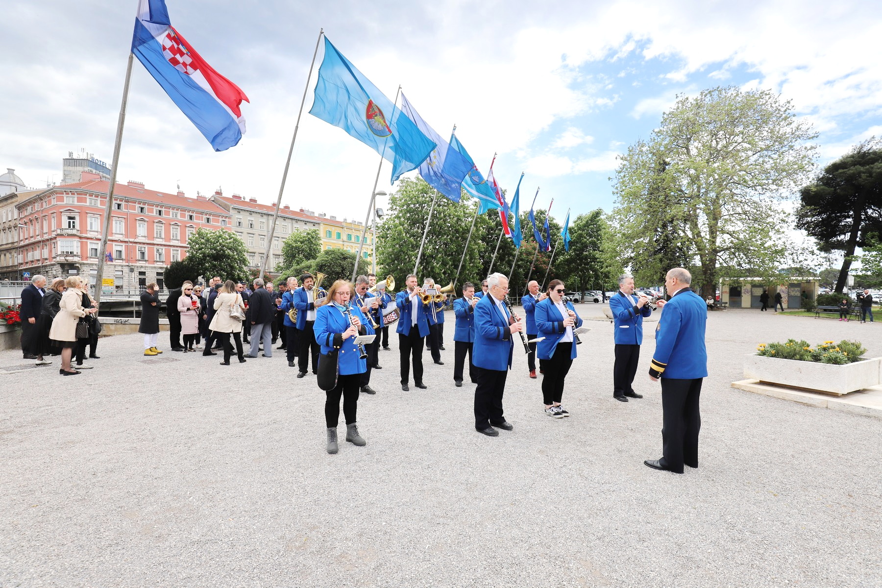 Polaganjem vijenaca obilježen Dan oslobođenja Rijeke – Grad Rijeka