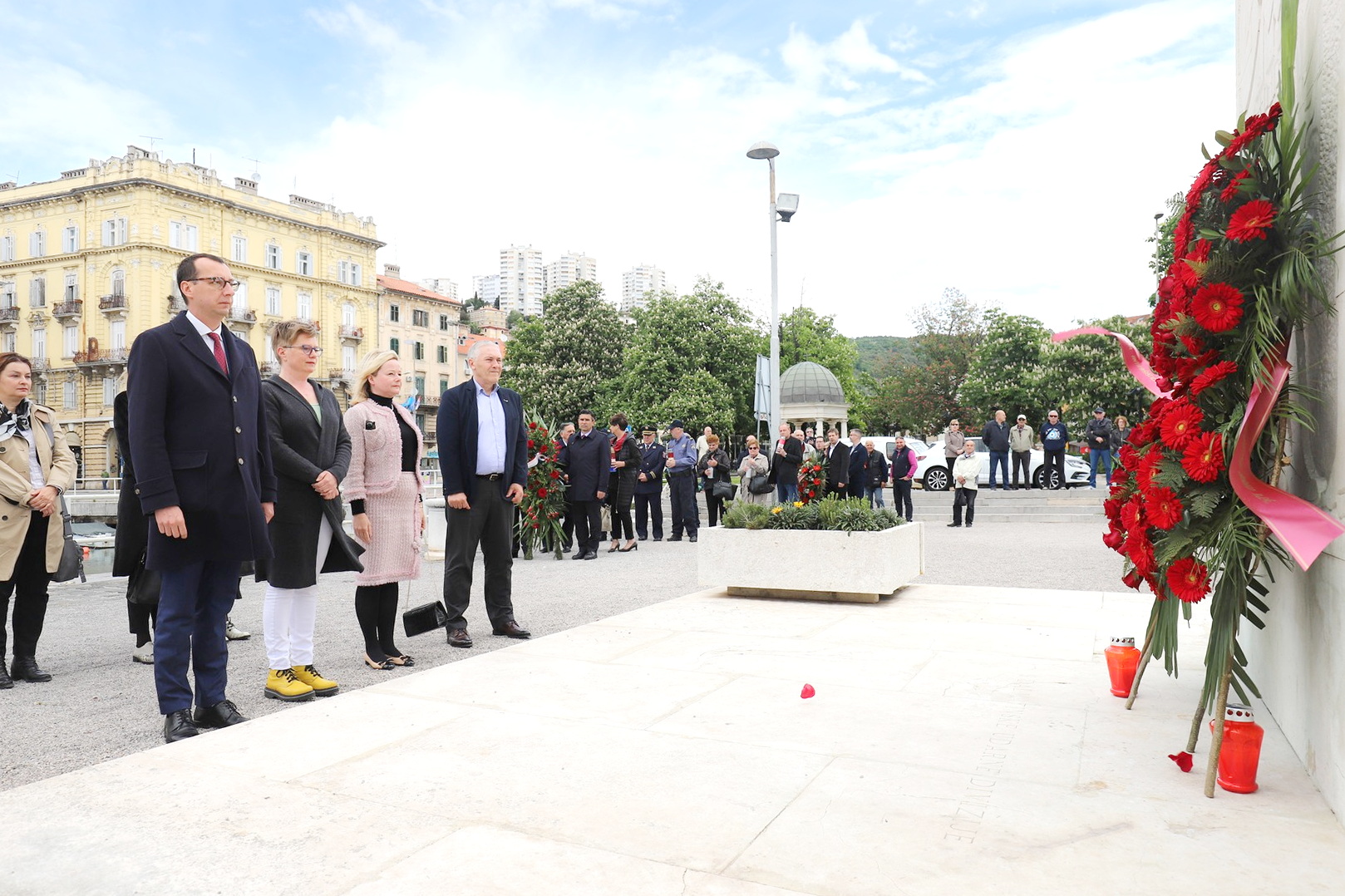 Polaganjem vijenaca obilježen Dan oslobođenja Rijeke – Grad Rijeka