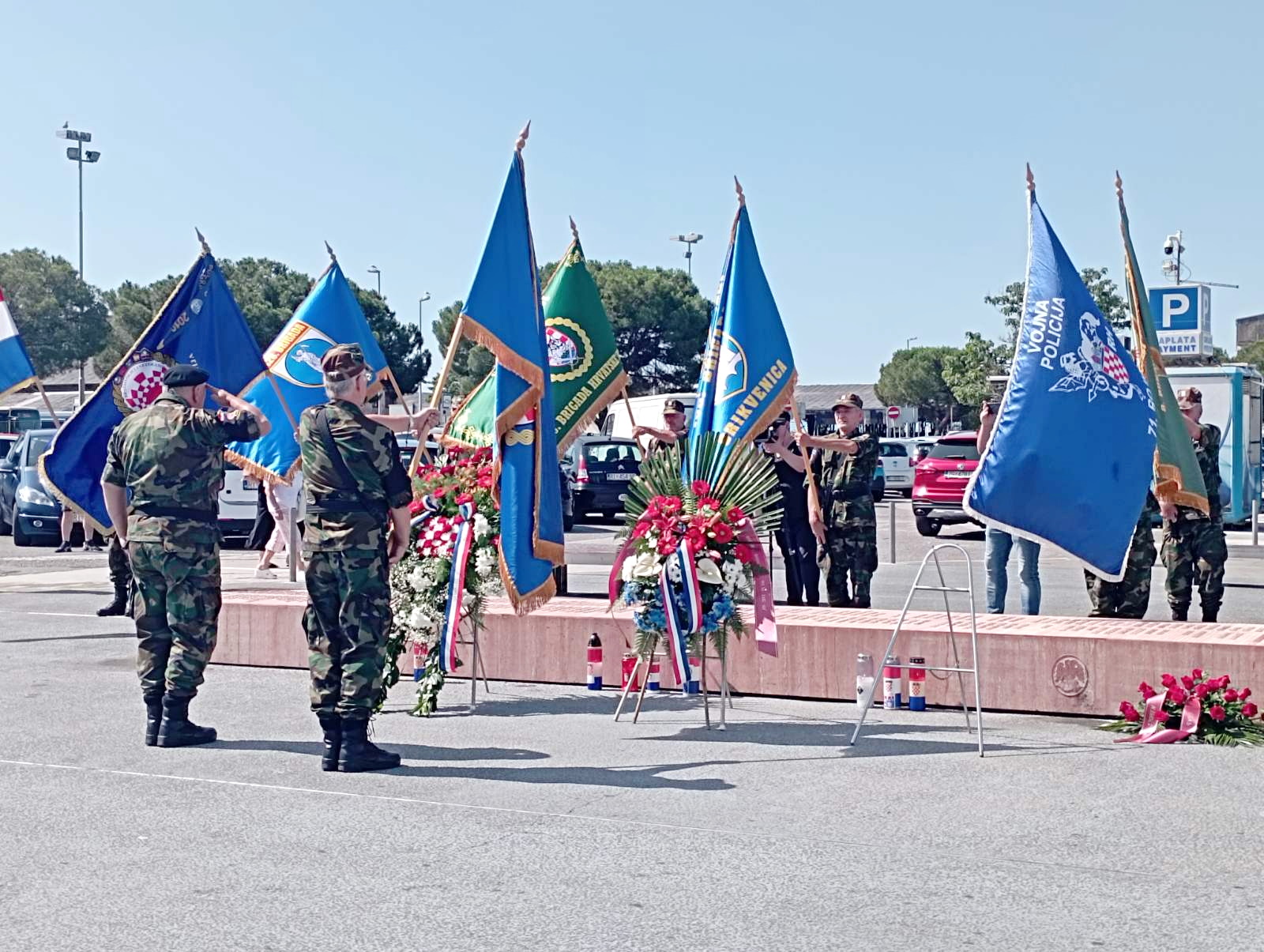 Položeni vijenci u povodu 32. obljetnice osnutka 111. brigade – Grad Rijeka
