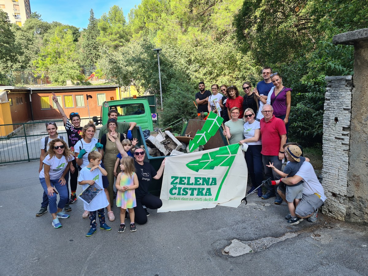 Održana 12. Zelena čistka, najveća volonterska akcija čišćenja okoliša u Hrvatskoj – Grad Rijeka