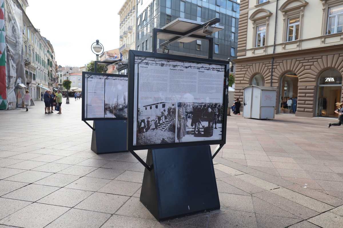 Izložba Talijanski koncentracijski logori u Hrvatskom primorju 1941 ...