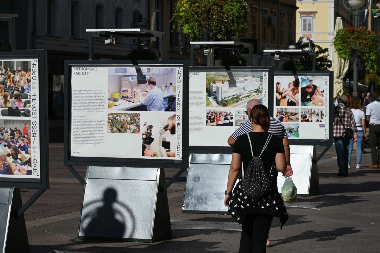 Povodom obilježavanja 50. obljetnice Sveučilišta u Rijeci na Korzu ...