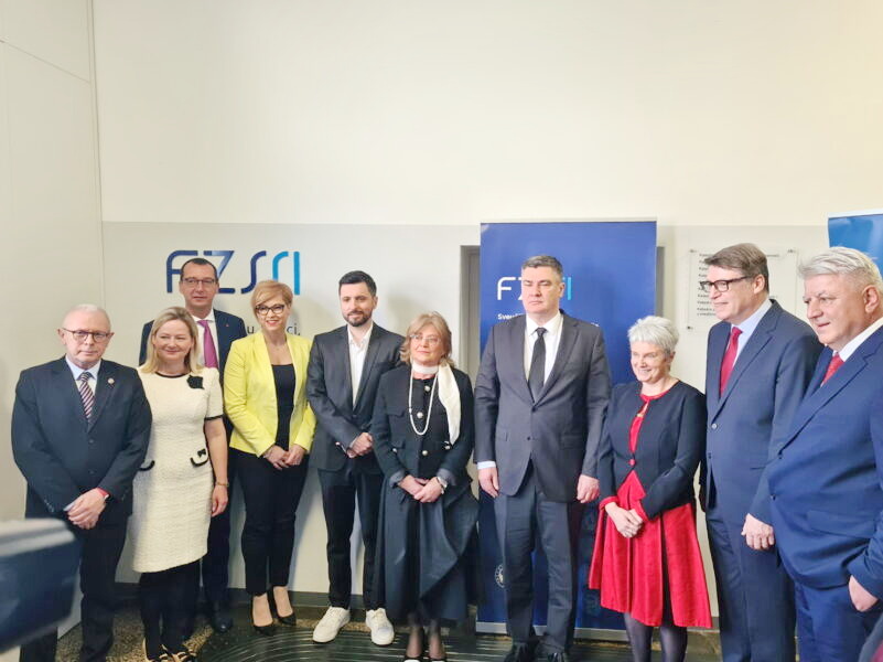 Predsjednik RH Zoran Milanović posjetio Fakultet zdravstvenih studija ...