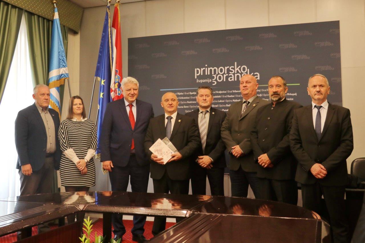 Prijem za pripadnike USPDR „Ajkula“ povodom 33. obljetnice formiranja postrojbe – Grad Rijeka