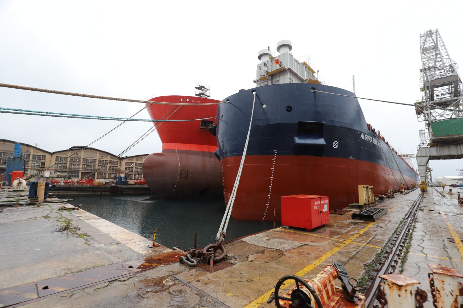 Održana primopredaja broda Algoma Endeavour i svečanost rezanja čelika ...