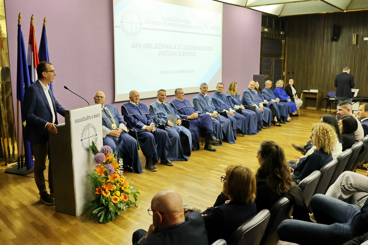 Svečanom sjednicom obilježena 27. godišnjica osnivanja Veleučilišta u ...