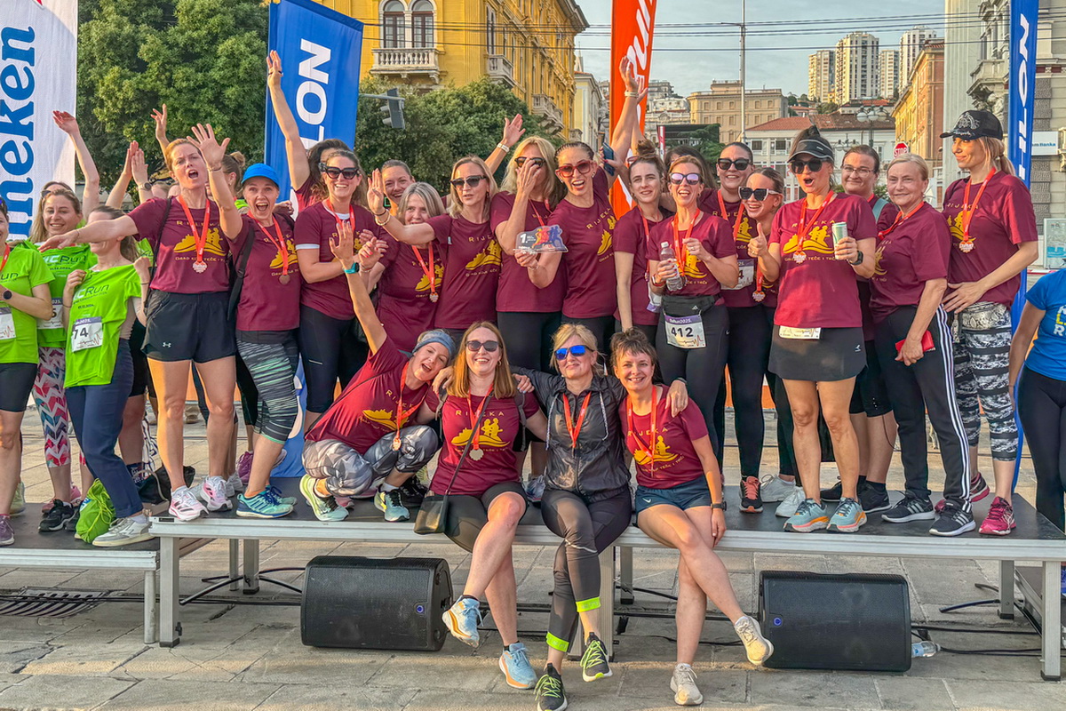 Uspješan nastup predstavnika Grada Rijeke na utrci B2Run – Grad Rijeka