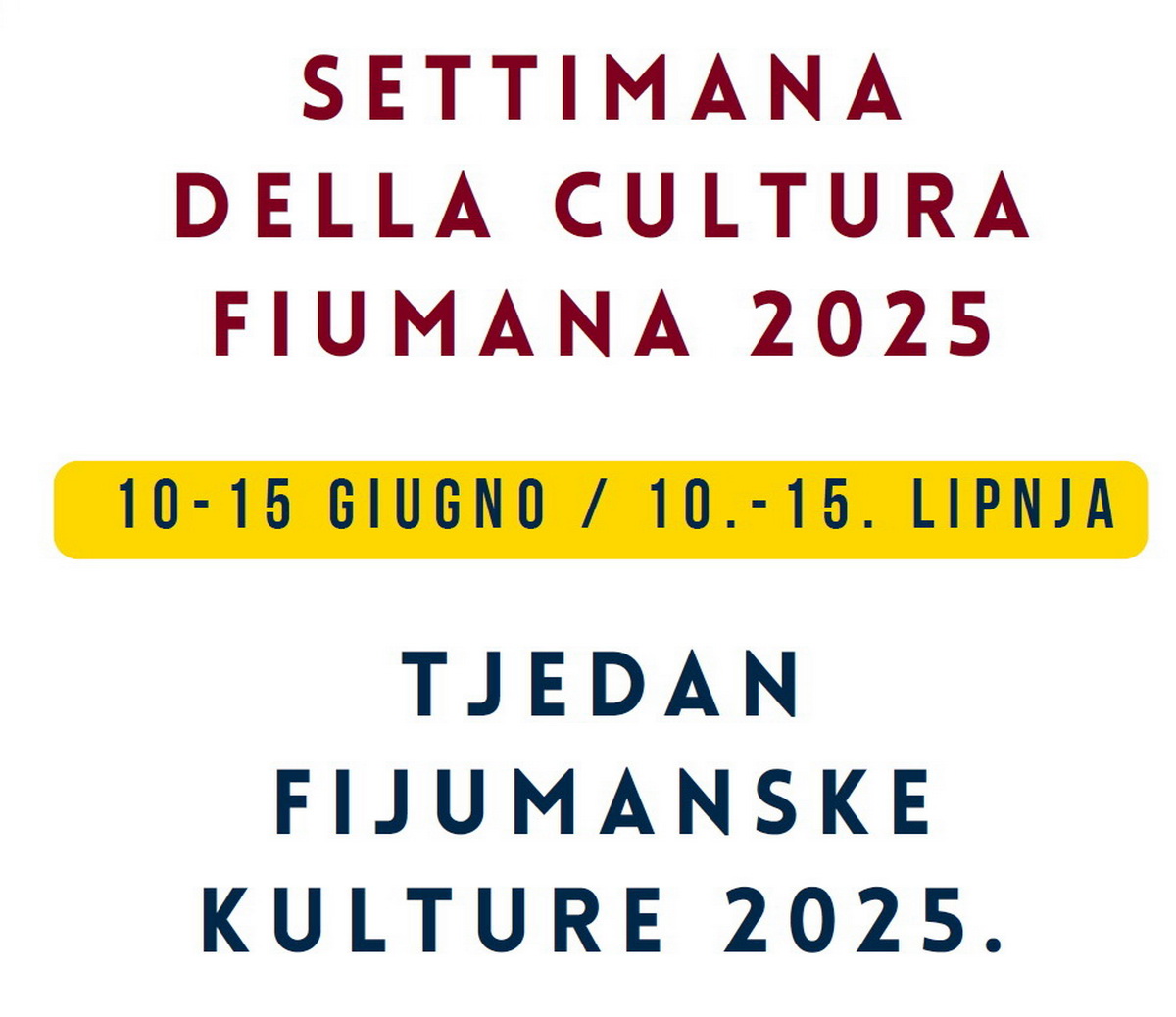 Tjedan fijumanske kulture od 10. do 15. lipnja u Rijeci – Grad Rijeka