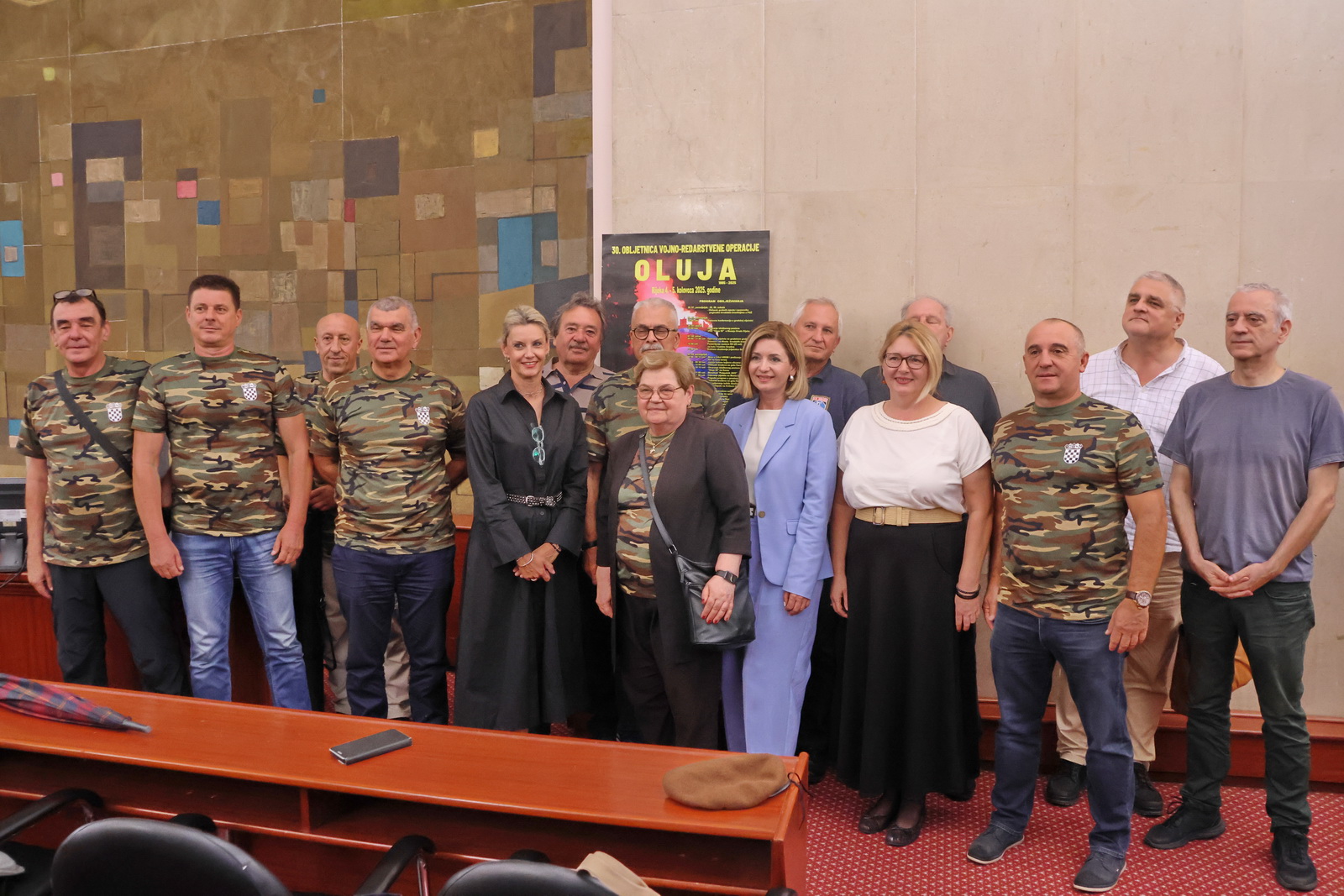 Obilježavanje 30. obljetnice Vojno-redarstvene operacije Oluja u Rijeci ...